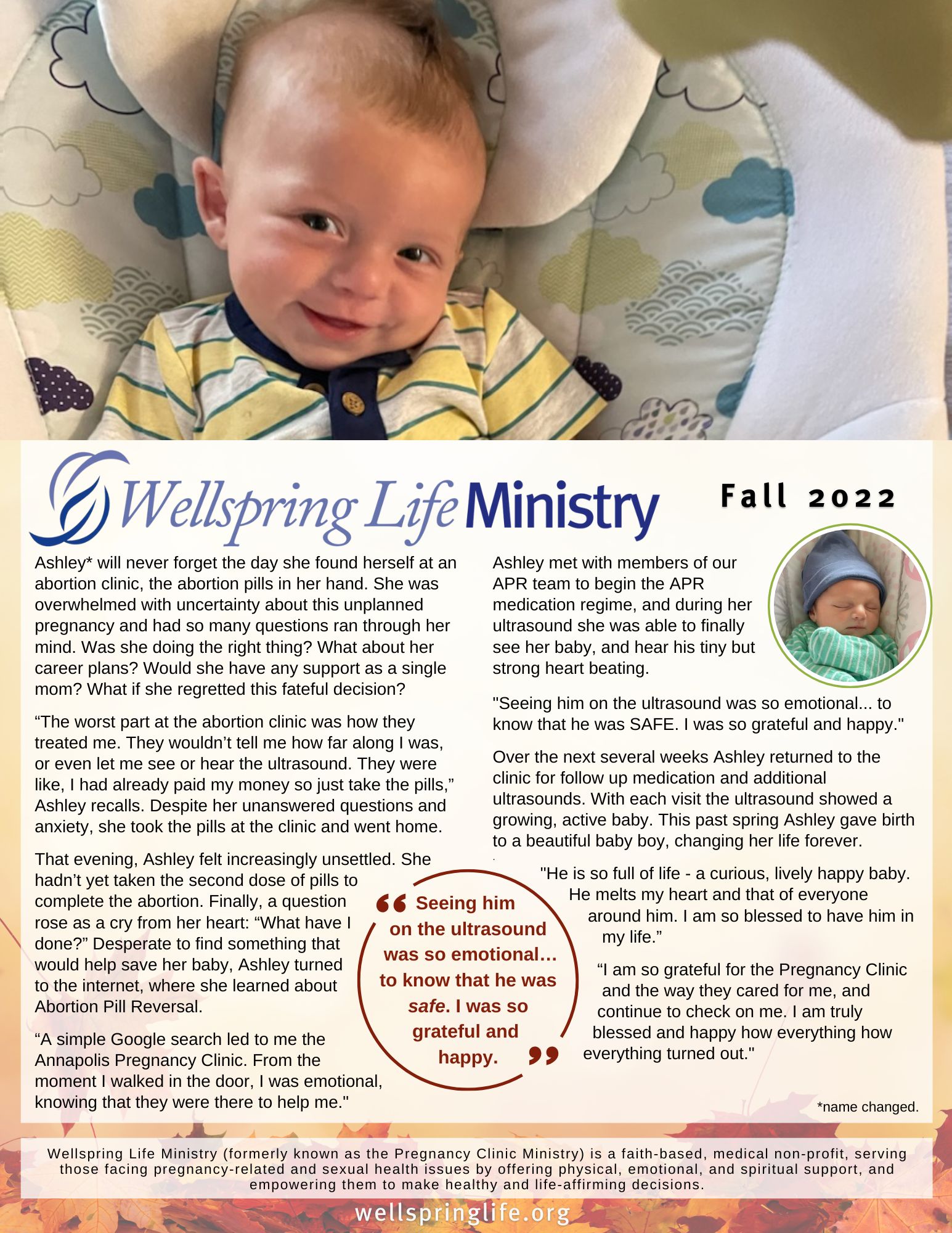 Keep Up to Date - Wellspring Life Ministry - Pro-Life Non-Profit - Maryland